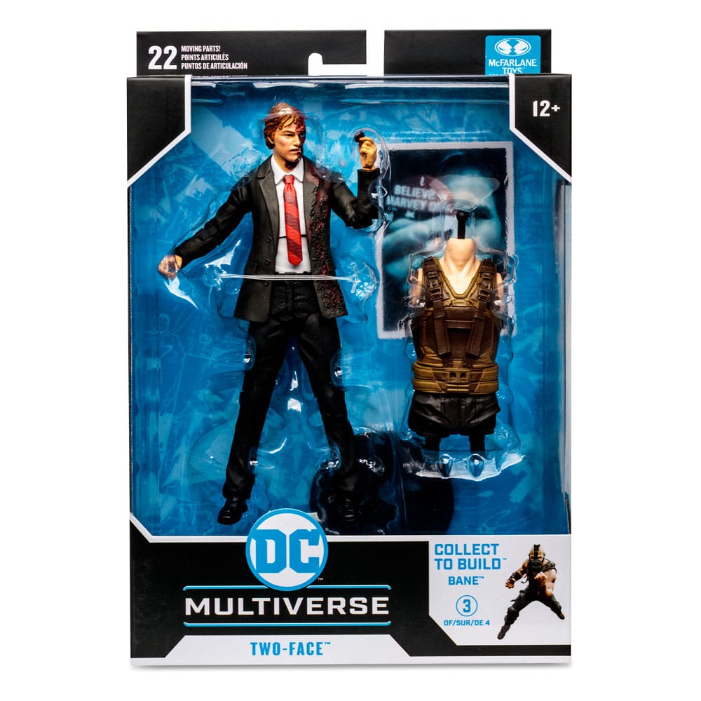 DC Multiverse: Batman: The Dark Knight Trilogy - Two Face (Build A Fig ...